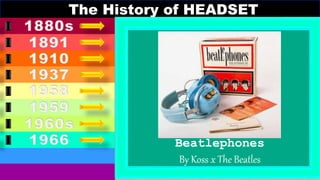 Headset_History_and_Usage | PPTX