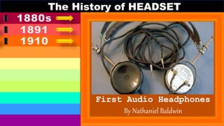 Headset_History_and_Usage | PPTX