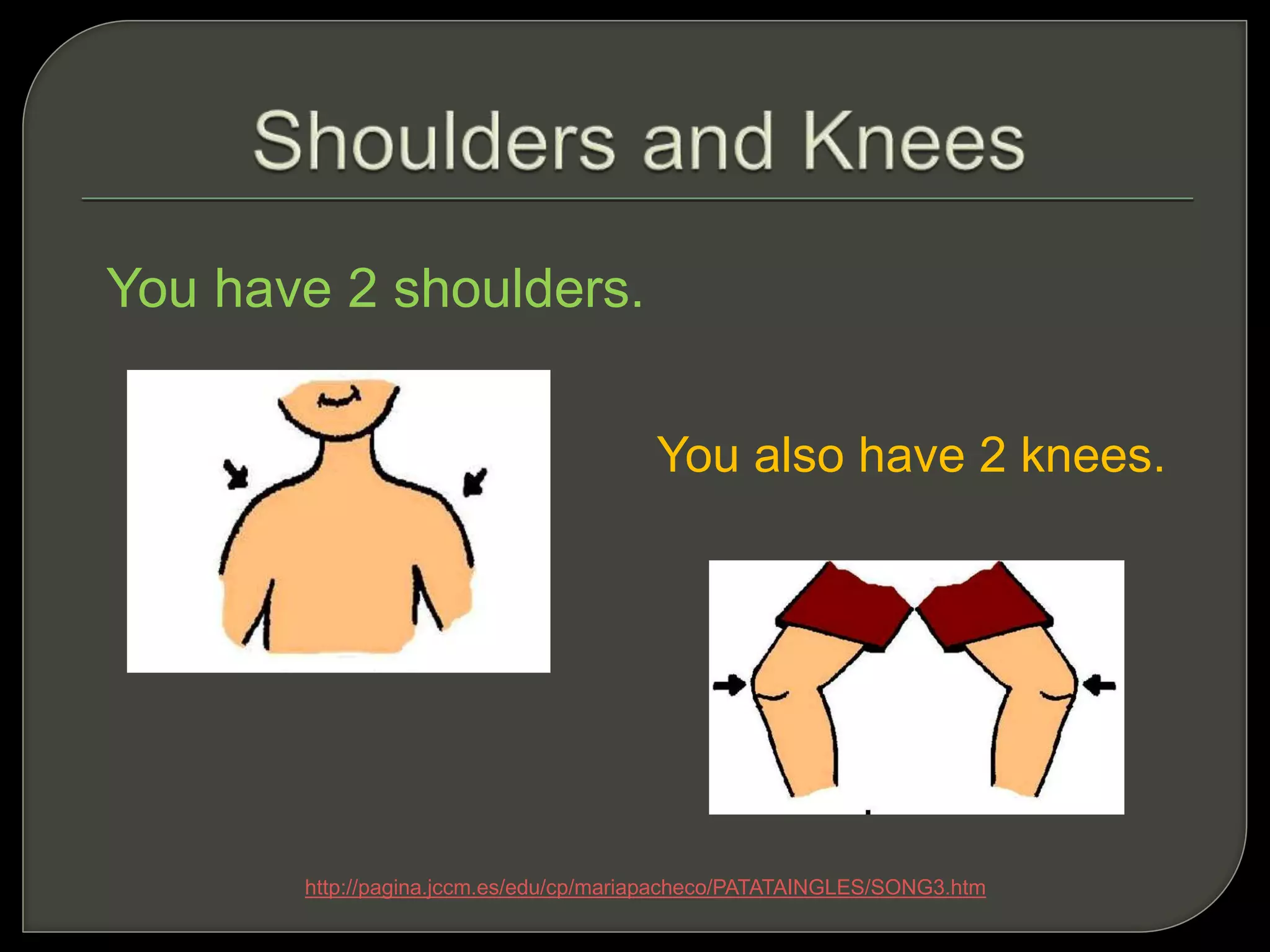 Head, shoulders, knees, and toes | PPTX