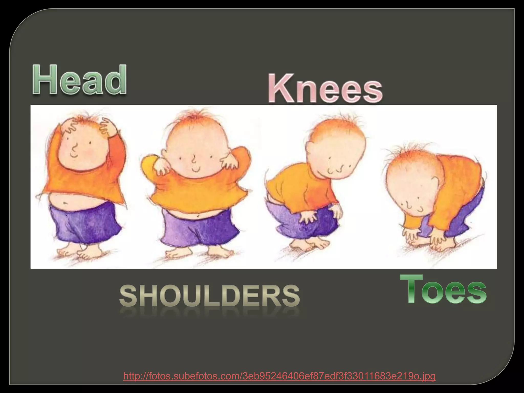 Head, shoulders, knees, and toes | PPTX