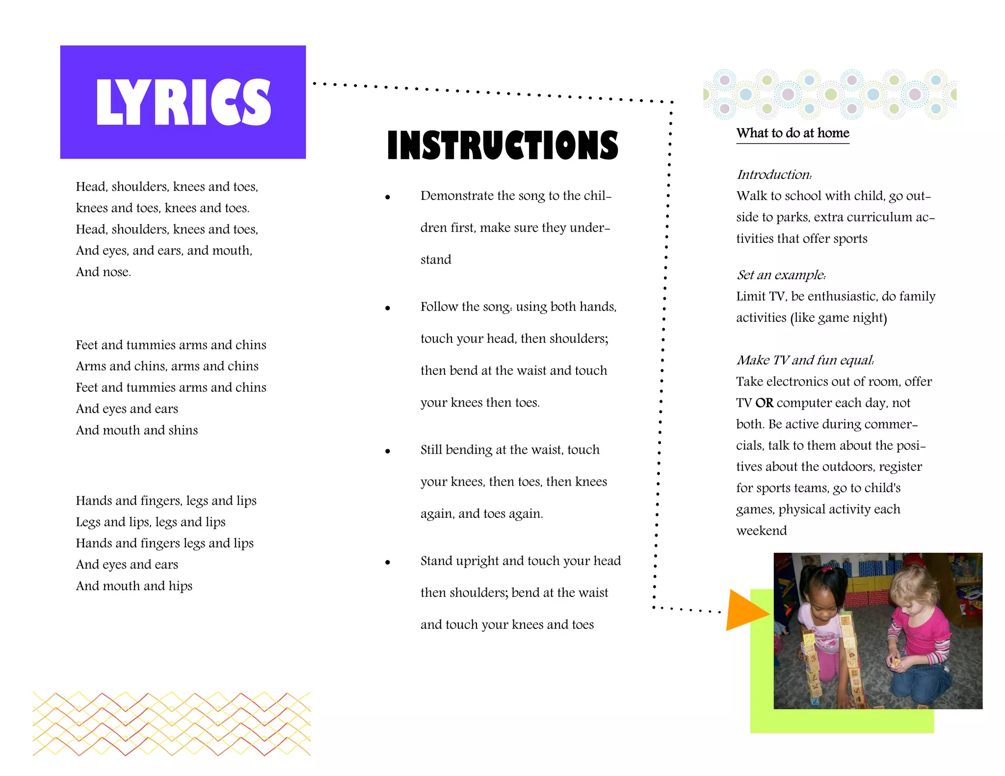 Head shoulders knees and toes 2 (1) | PDF