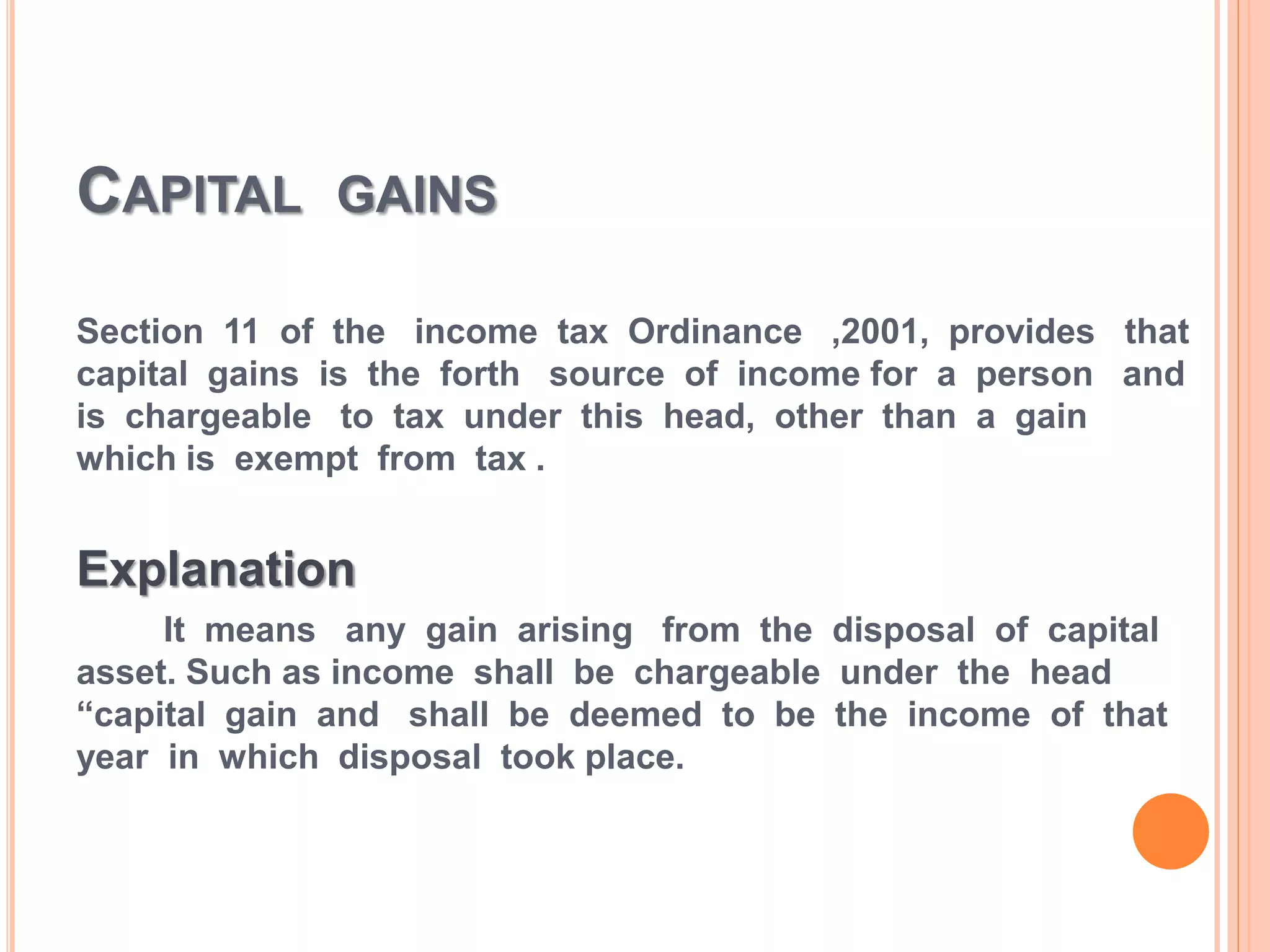 Heads of income | PPTX