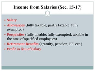 Income Tax- Heads of income | PPTX