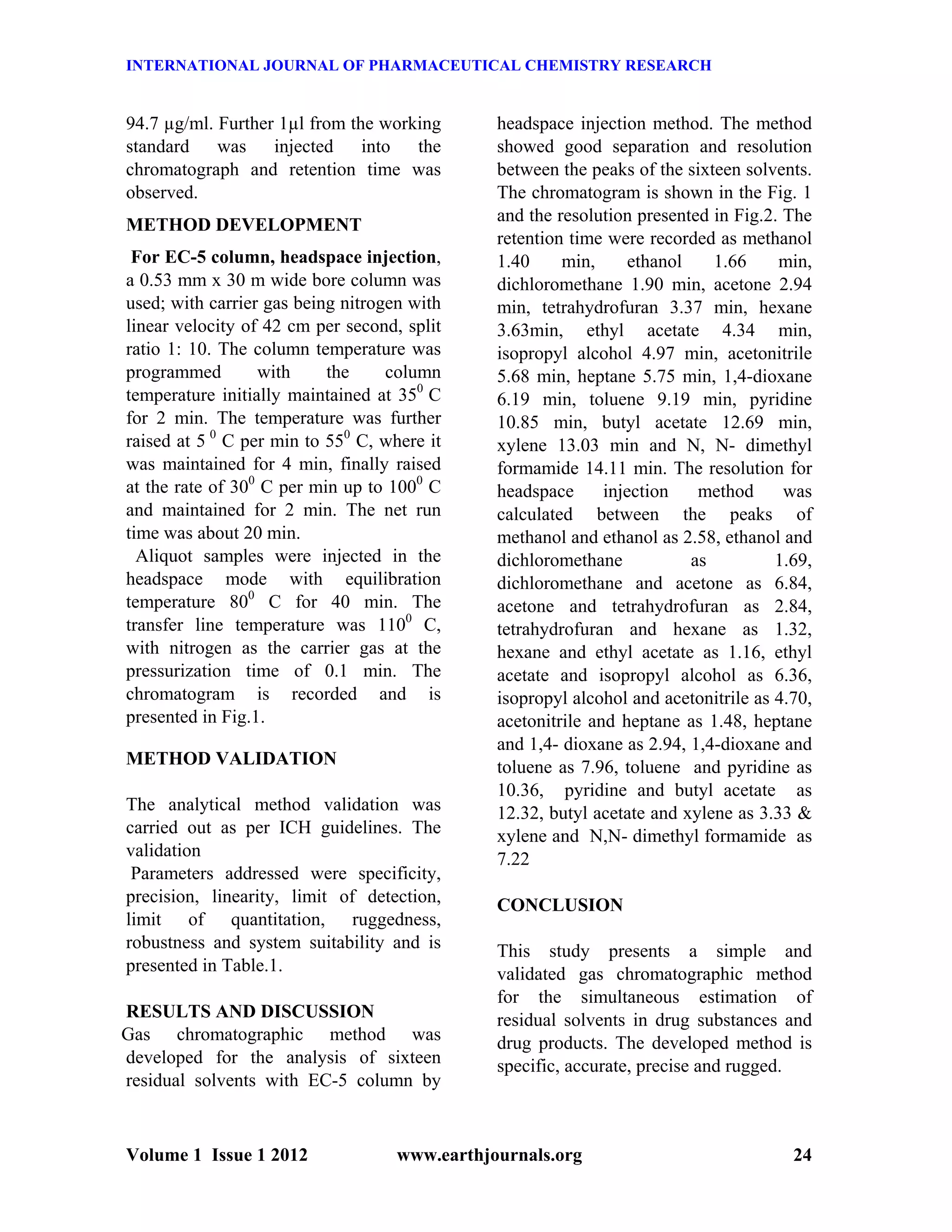 Head space gas_chromatography_analysis_of_residual (1) | PDF