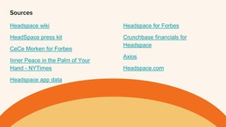 Headspace presentation (swetamah) | PPTX