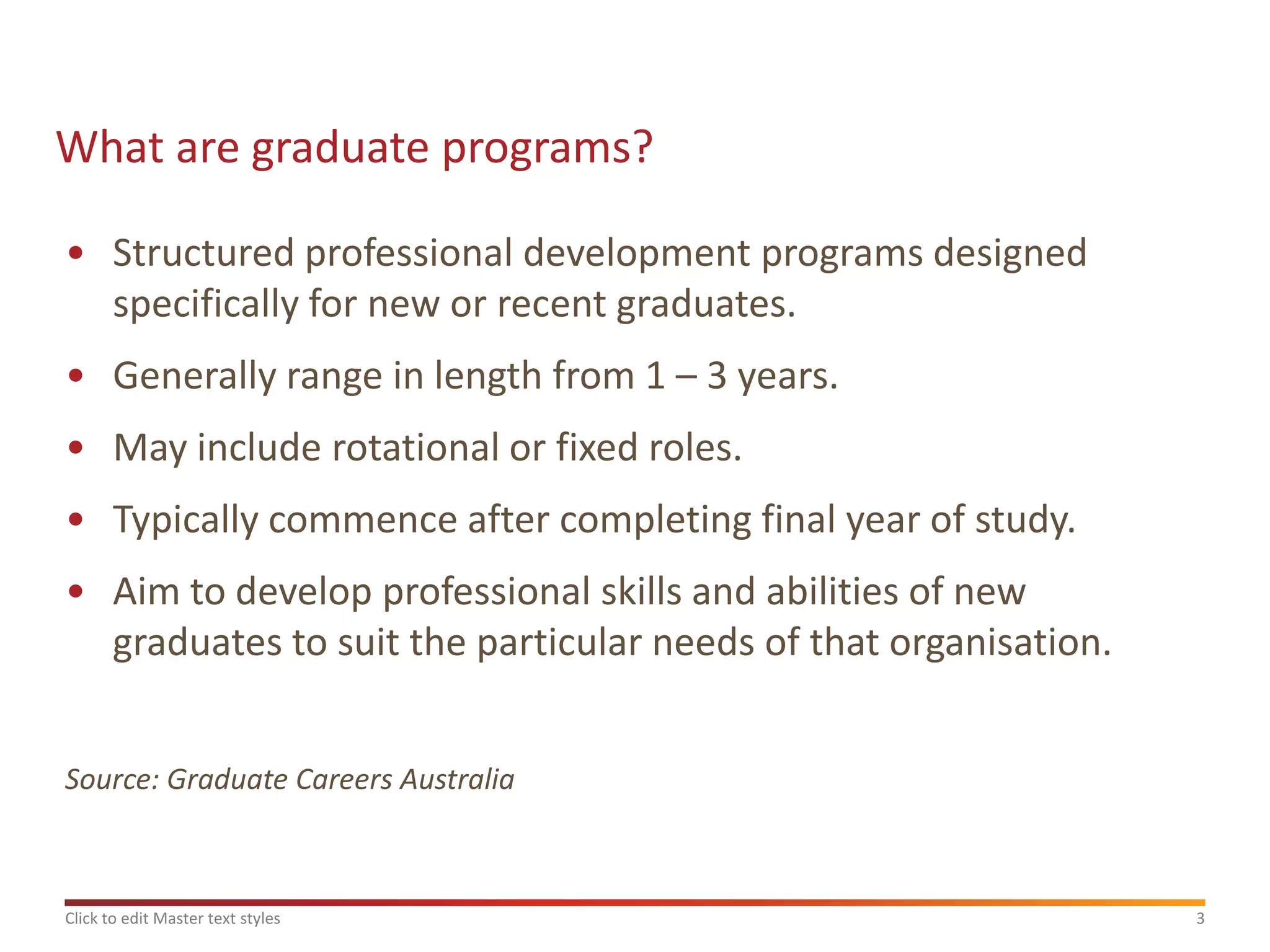 Head start grad programs | PPT