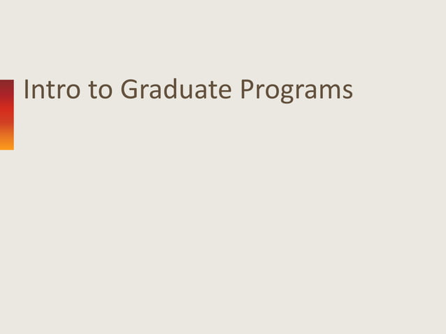 Head start grad programs | PPT