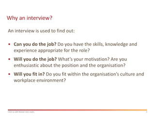 Head start interviews | PPTX