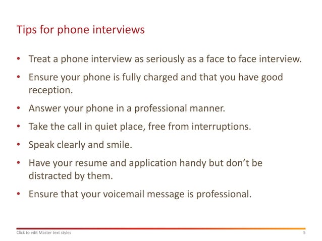 Head start interviews | PPTX