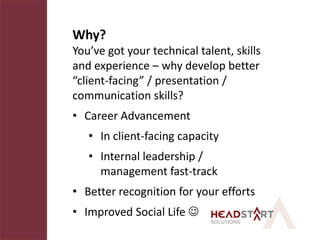 Marc Roginsky - How to Deliver Effective Client-facing Presentations | PPTX