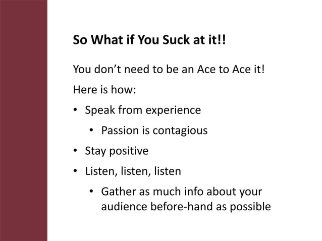 Marc Roginsky - How to Deliver Effective Client-facing Presentations | PPTX