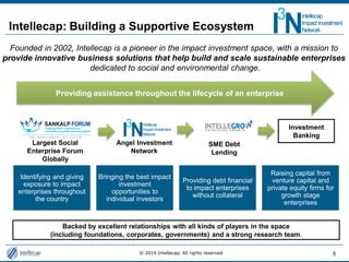 Introduction to Impact Investing in India By Intellecap | PDF