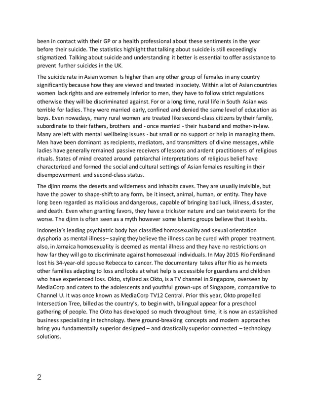 Heads together case study 1 | PDF