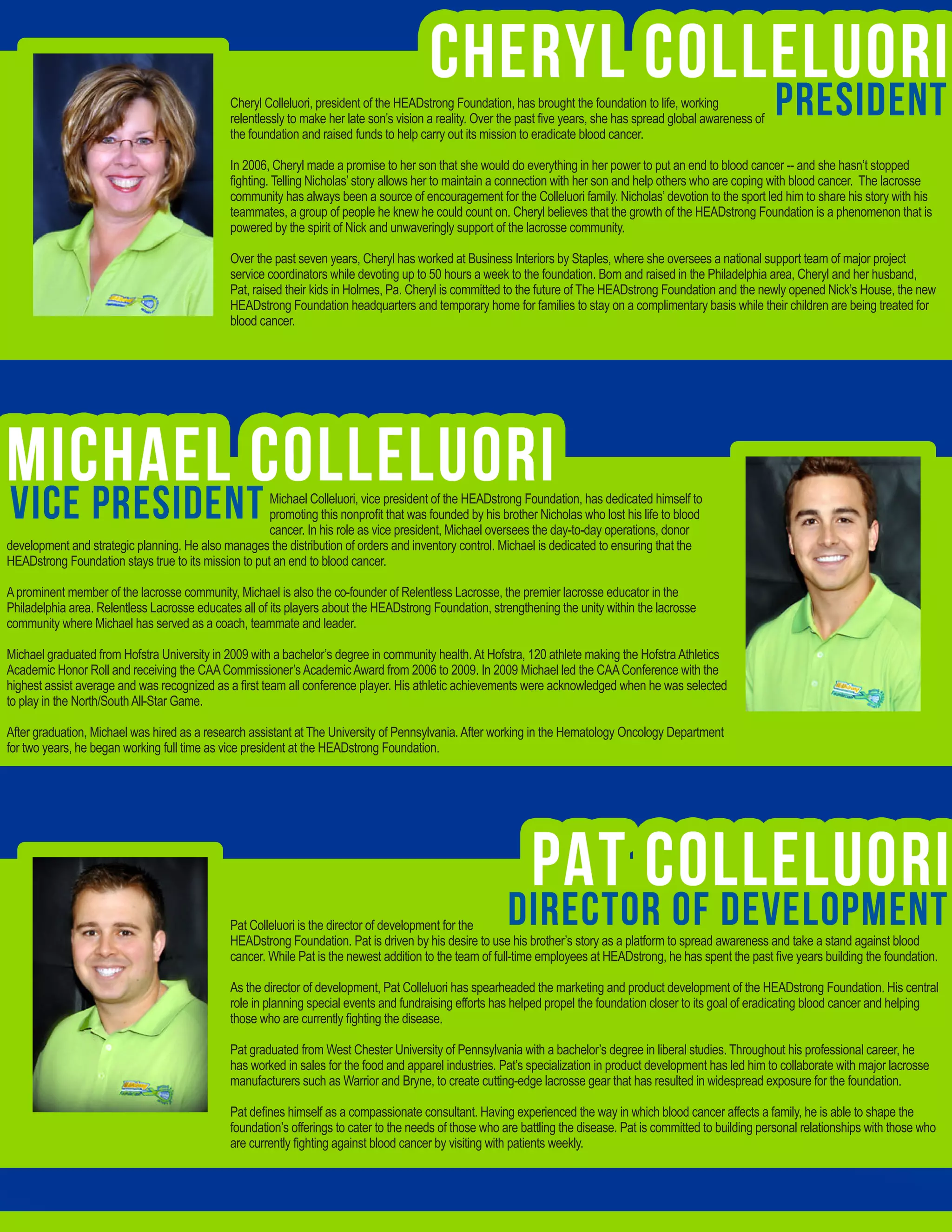 HEADstrong Foundation Media Kit | PDF | Cancer | Diseases and Conditions