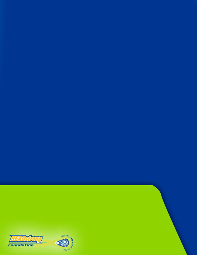 HEADstrong Foundation Media Kit | PDF | Cancer | Diseases and Conditions