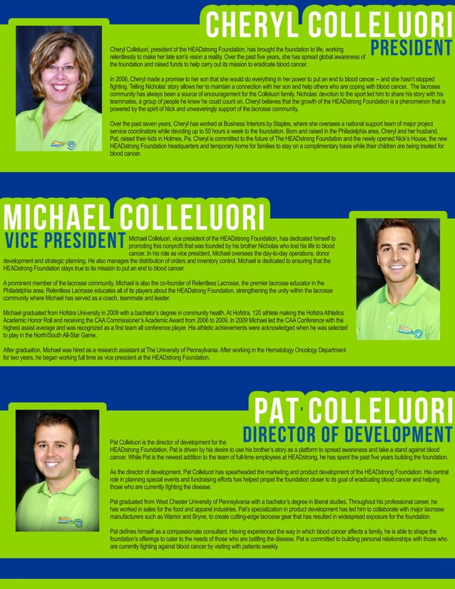 HEADstrong Foundation Media Kit | PDF | Cancer | Diseases and Conditions