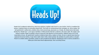 Heads up! | PPTX