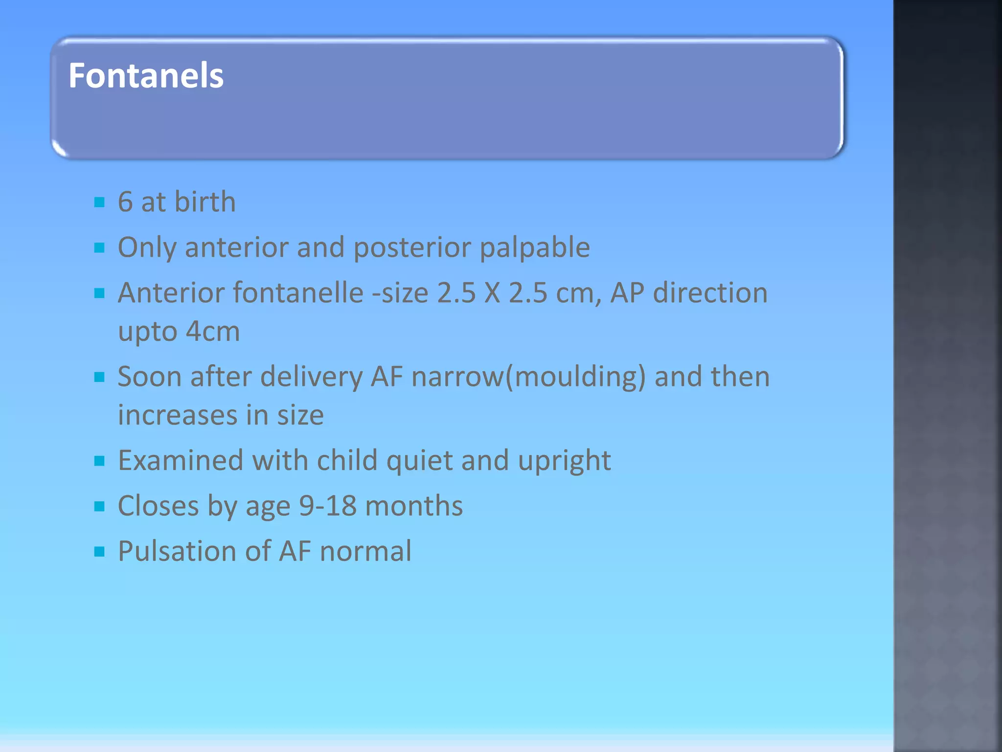 Head to foot examination in Paediatrics | PPTX