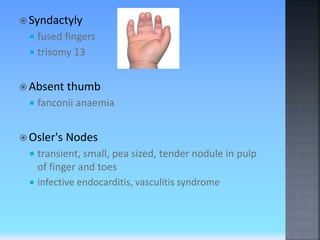 Head to foot examination in Paediatrics | PPTX