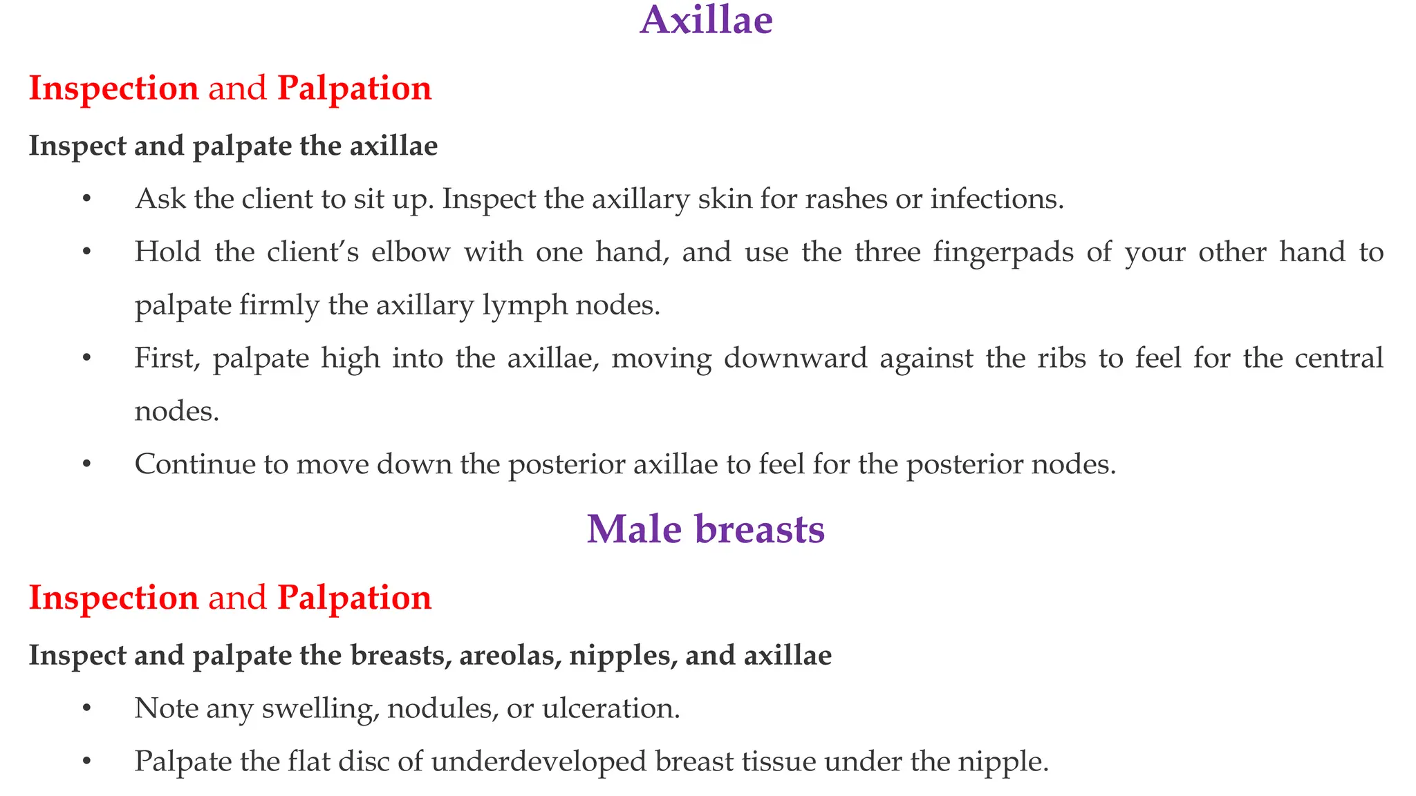 Head to Toe Assessment with Examinations | PDF