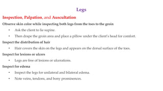 Head to Toe Assessment with Examinations | PDF