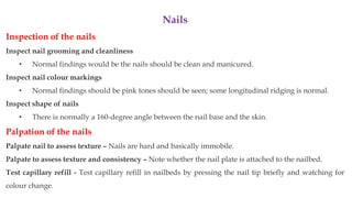 Head to Toe Assessment with Examinations | PDF