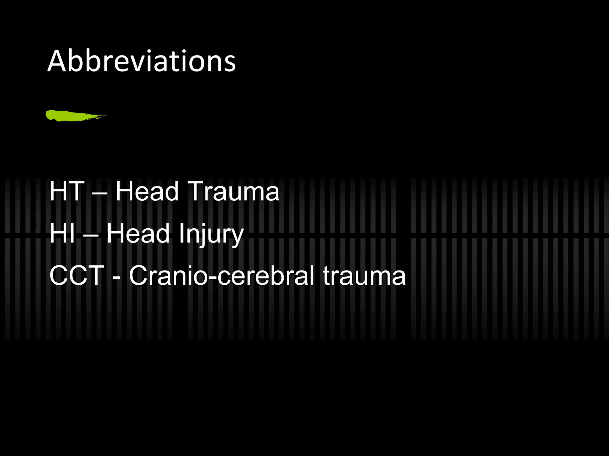 Trauma craneo encefalico Head Trauma.ppt