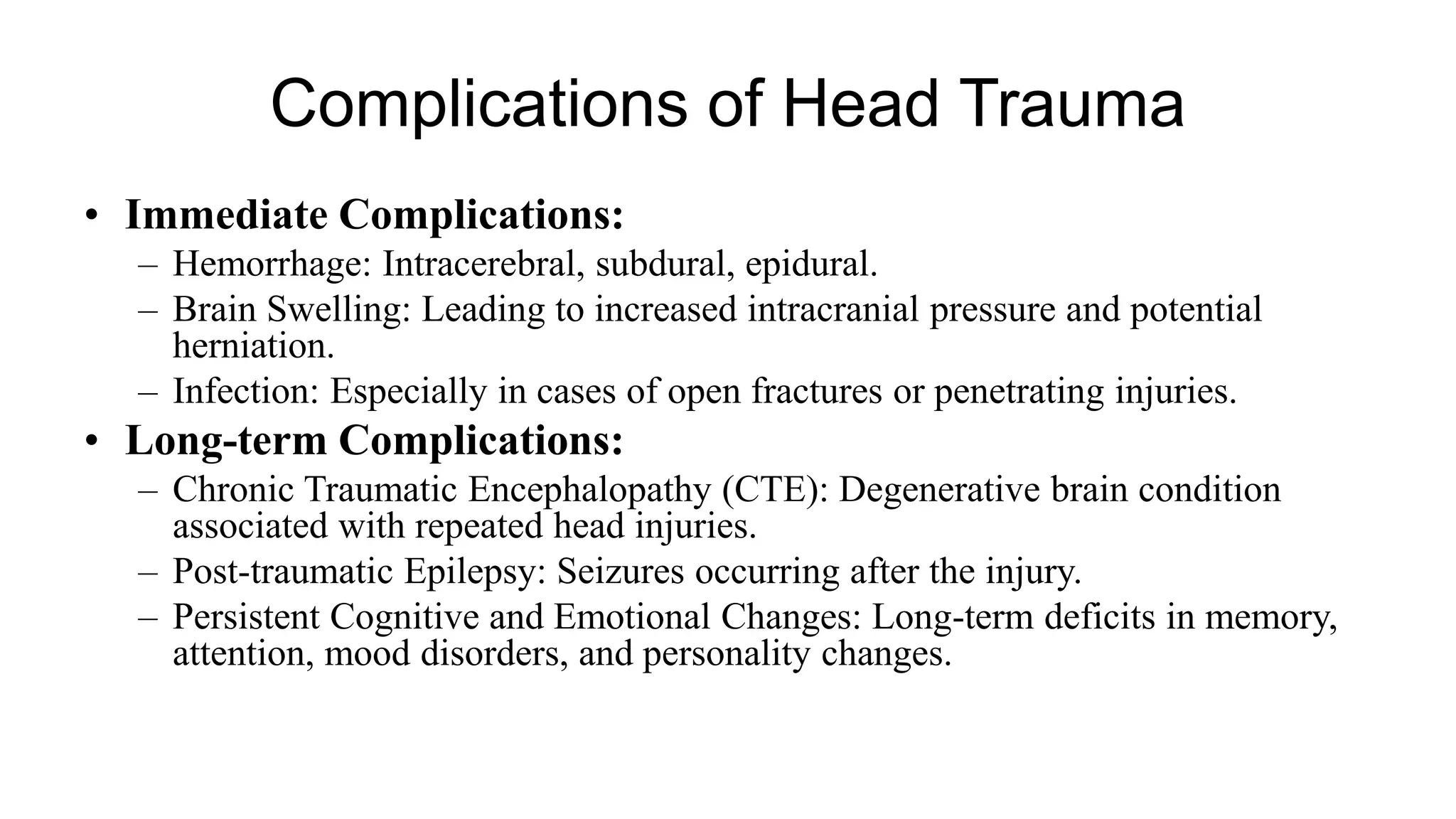 HEAD TRAUMA.pptx neurology medicine presentation | PPTX