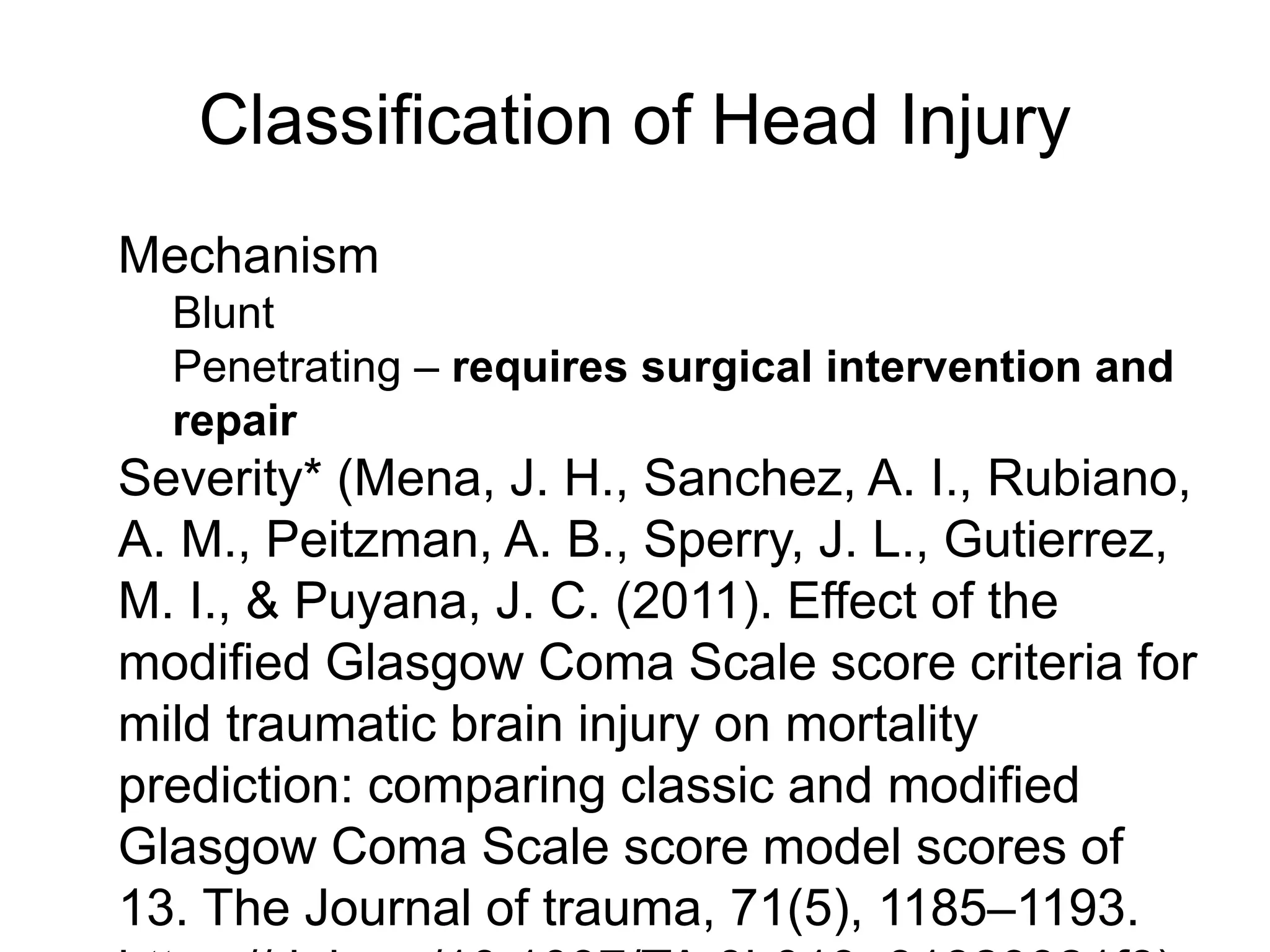 Head trauma, Types of head trauma and intracranial bleed.pptx