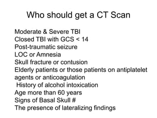 Head trauma, Types of head trauma and intracranial bleed.pptx
