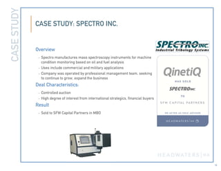 Headwaters Overview Industrial December 2011 | PDF | Business Banking ...