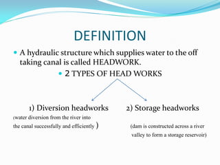 Headworks and barrages in pakistan | PDF