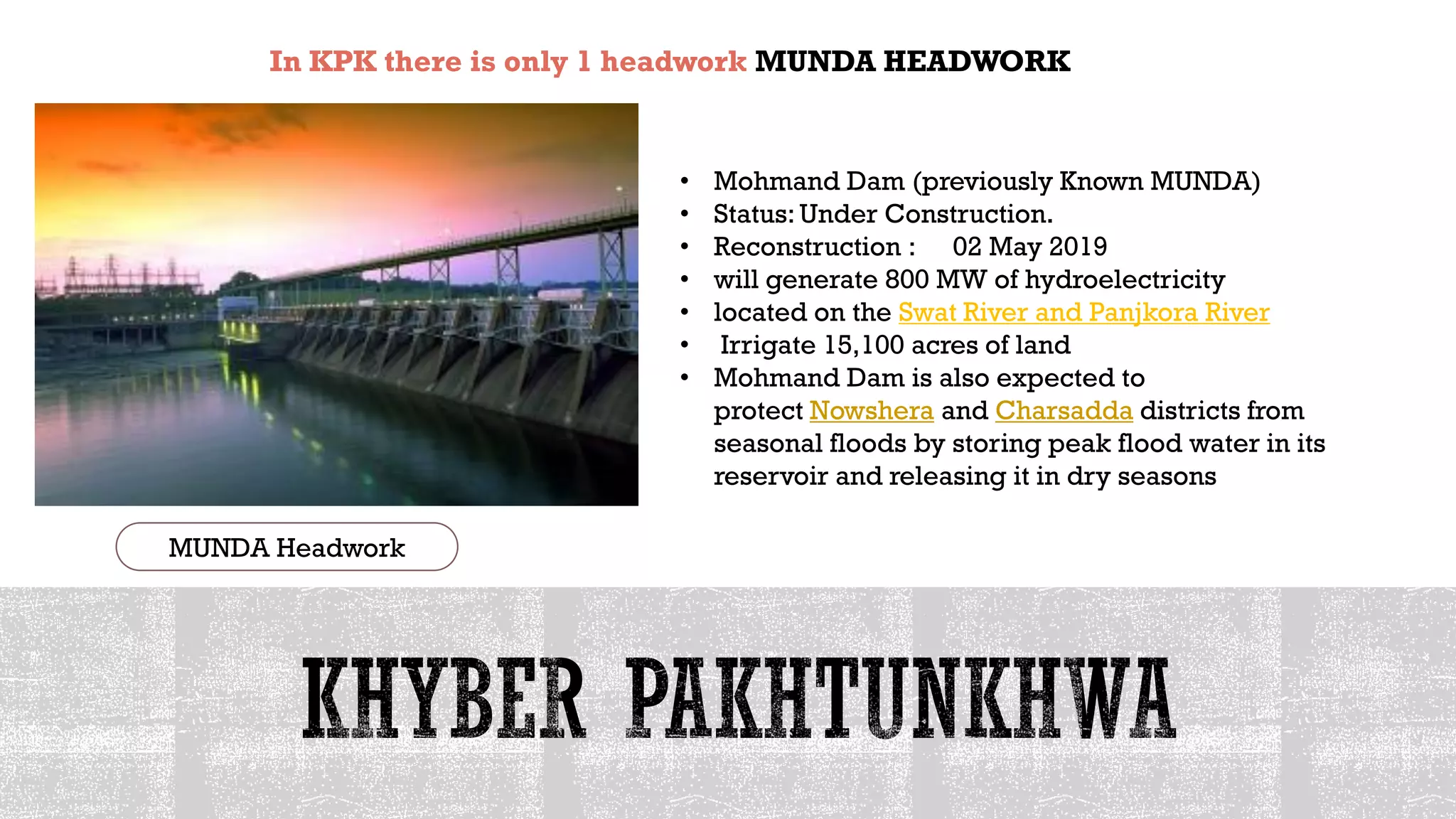 Headworks and barrages in pakistan | PDF