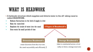Headworks and barrages in pakistan | PDF