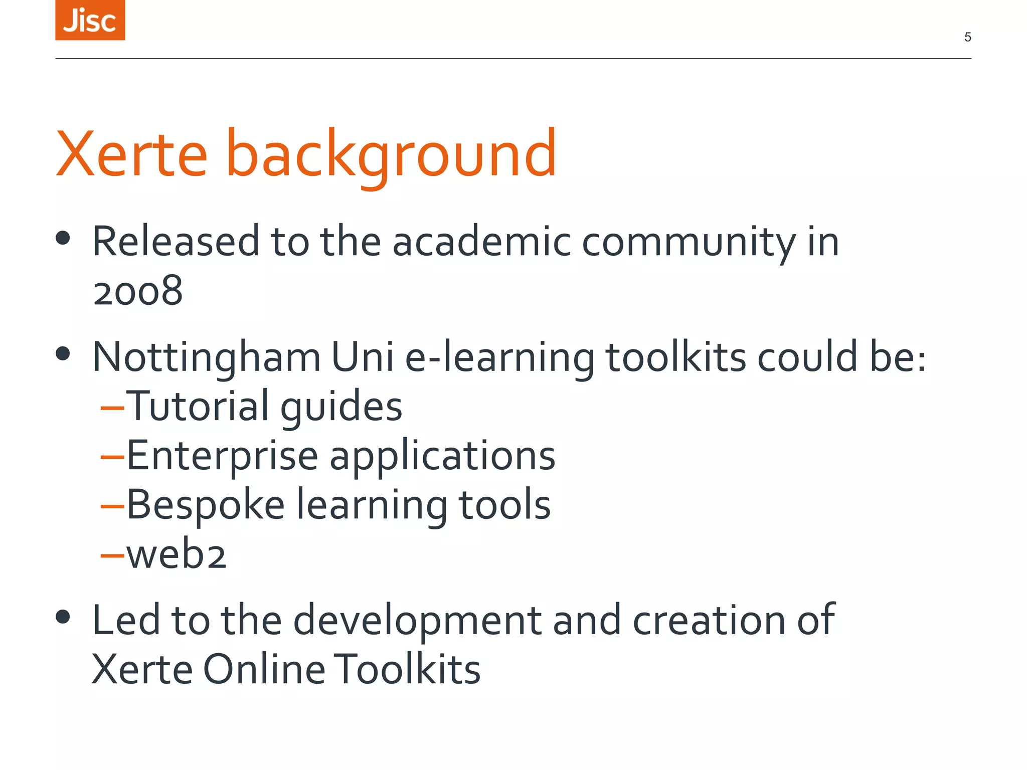 Introduction to Xerte | PPT