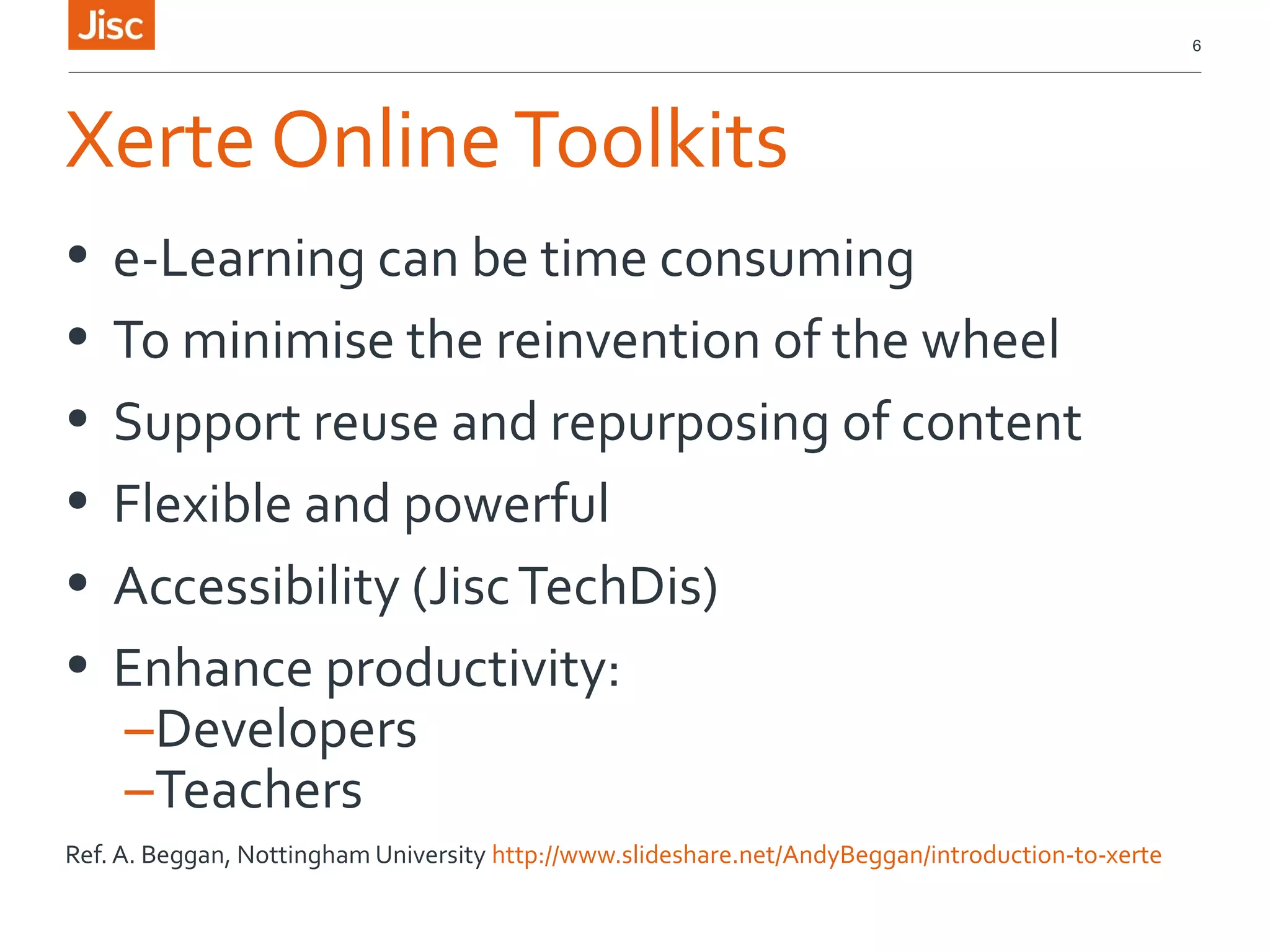 Introduction to Xerte | PPT