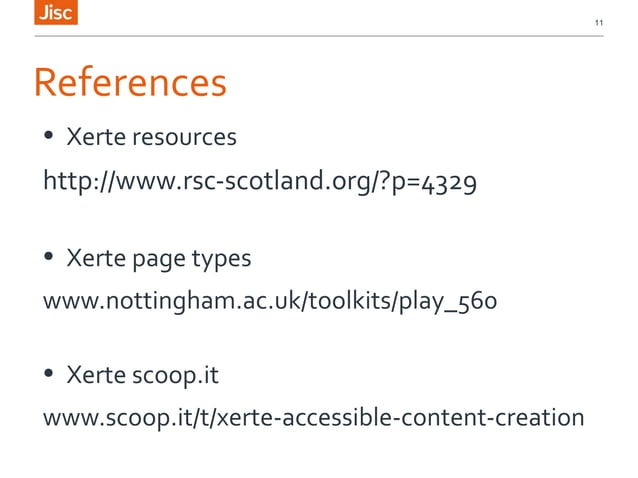 Introduction to Xerte | PPT