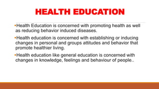 healh education INTRODUCTION 2022.ppt