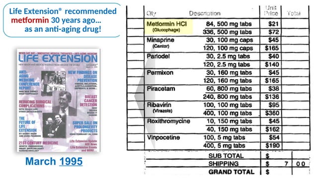 Bill Faloon discusses age-reversal updates at HEALINC 2025 | PPTX