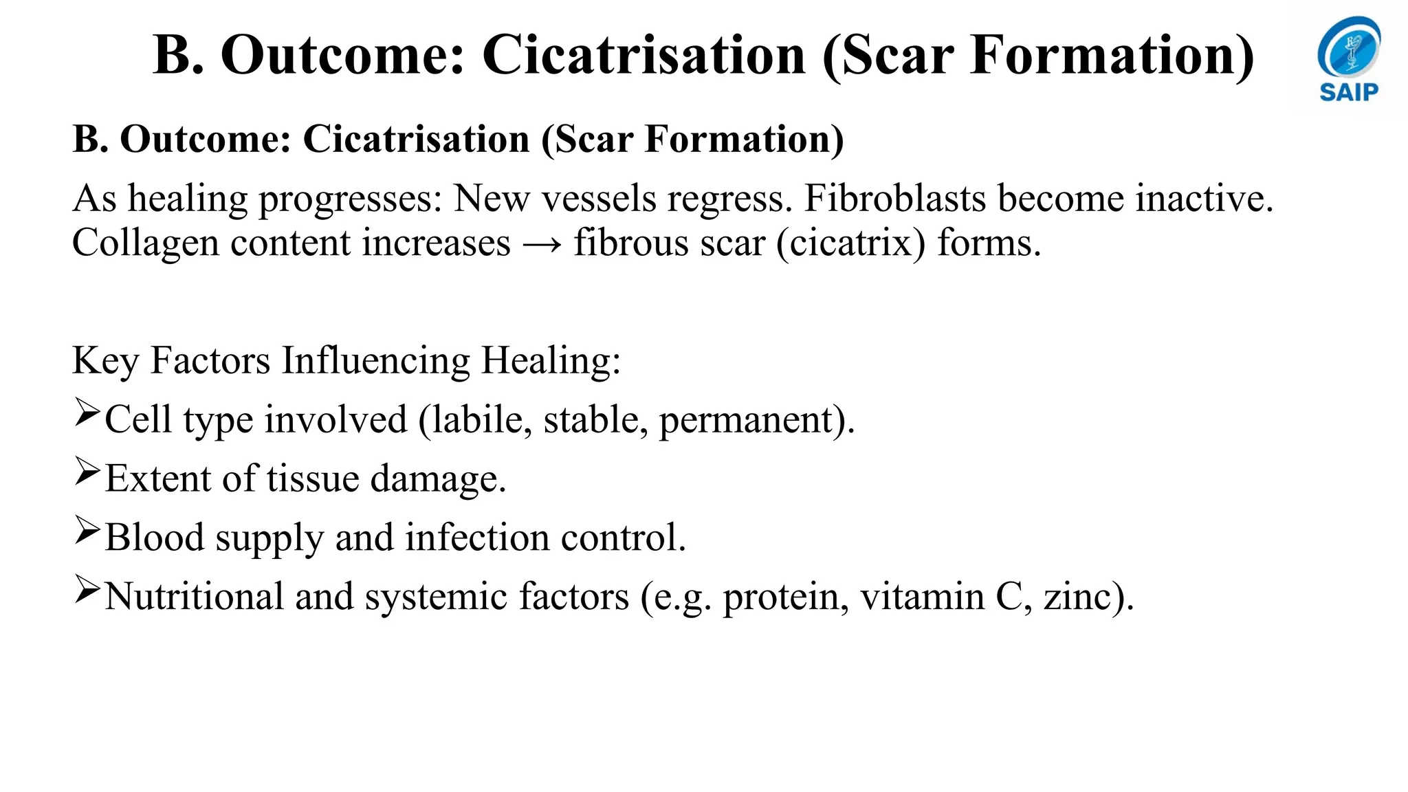 Mechanism of Healing and factors influencing wound healing.pptx