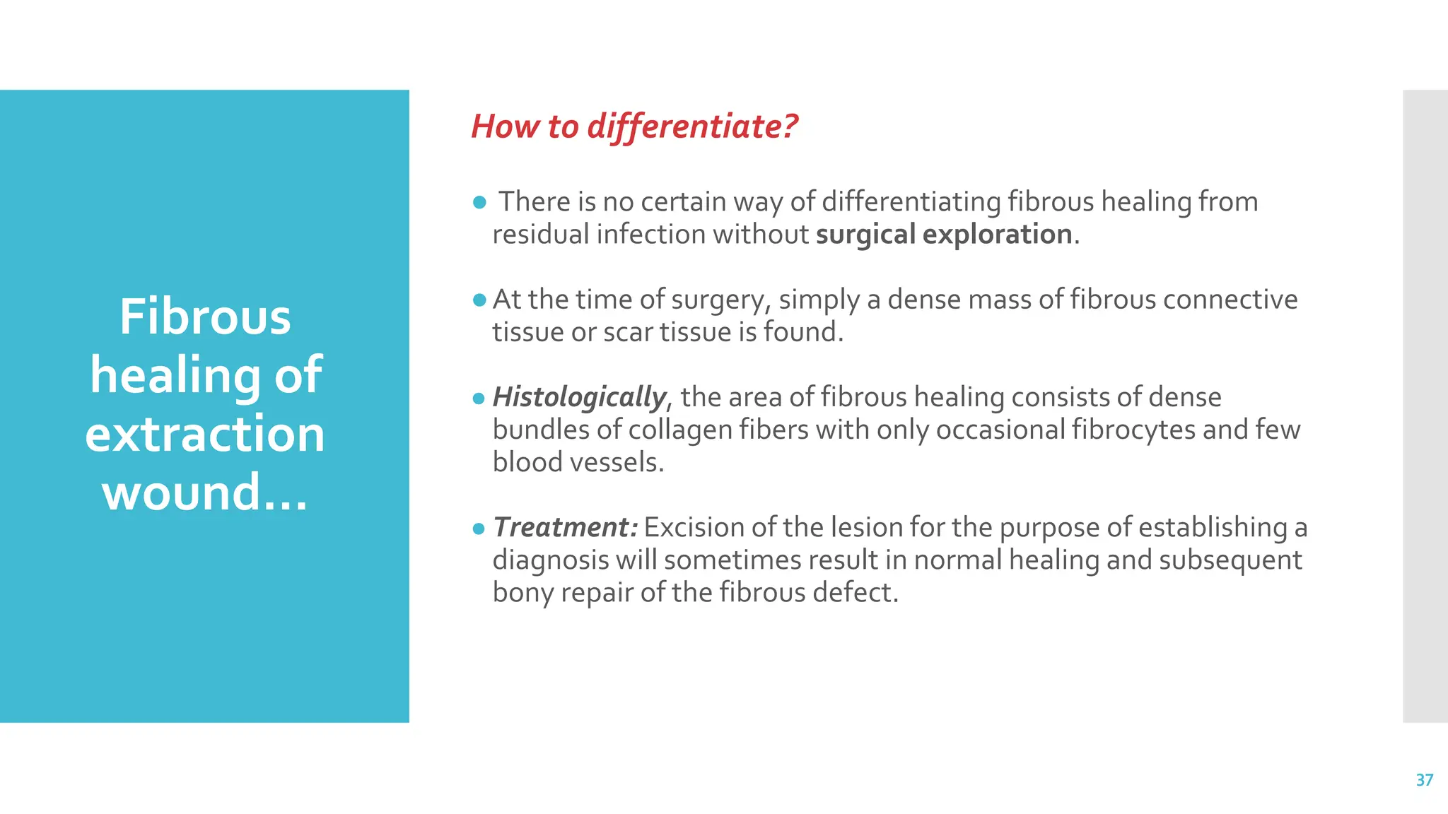 healing of extraction socket power point presentation | PPTX