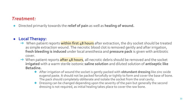 healing of extraction socket power point presentation | PPT