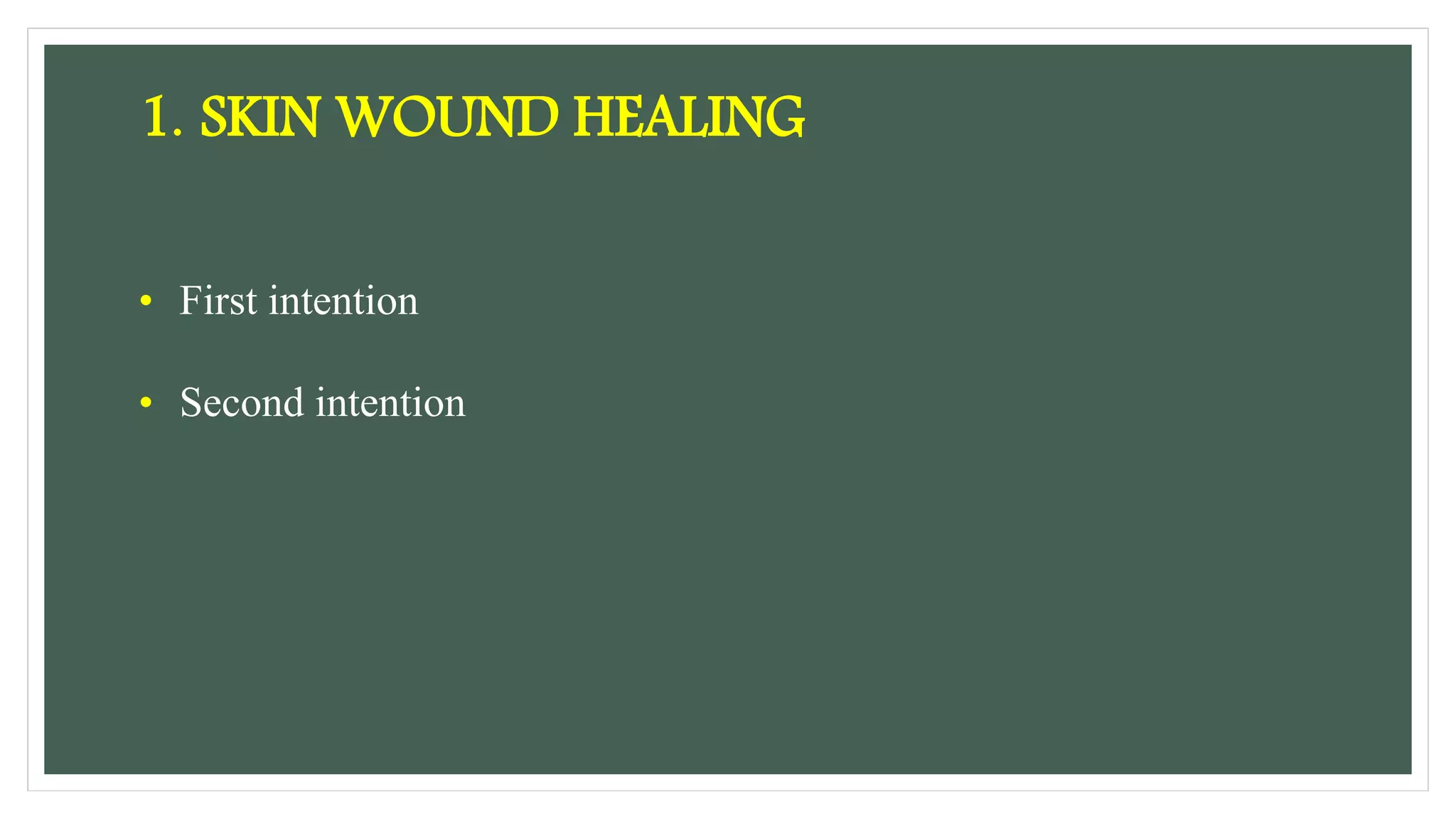 Healing and repair | PPTX