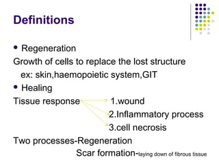 Healing and repair | PPT