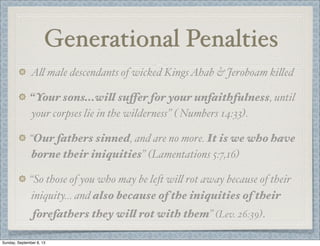 Healing from Generational Sins | PDF