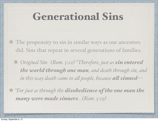 Healing from Generational Sins | PDF
