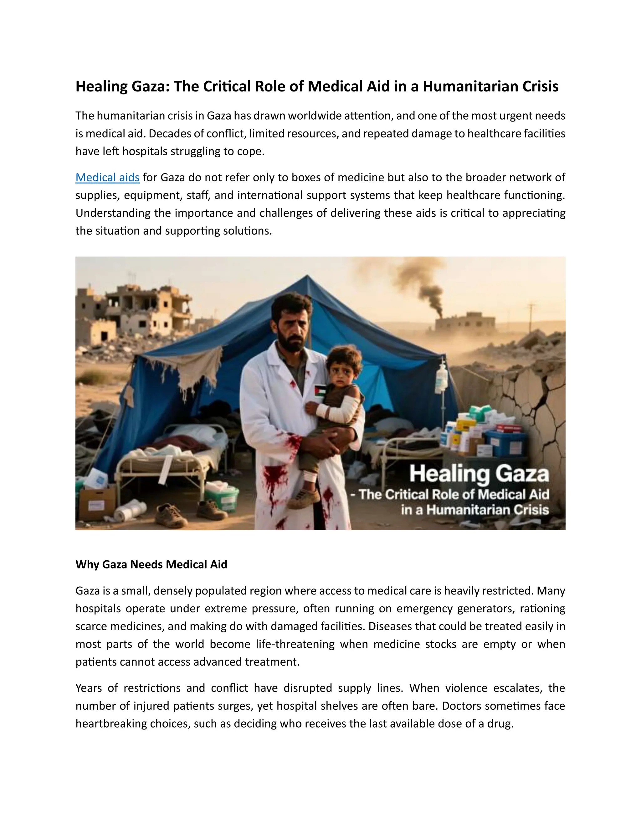 Healing Gaza The Critical Role of Medical Aid in a Humanitarian Crisis.pdf