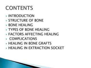 Fracture healing | PPTX
