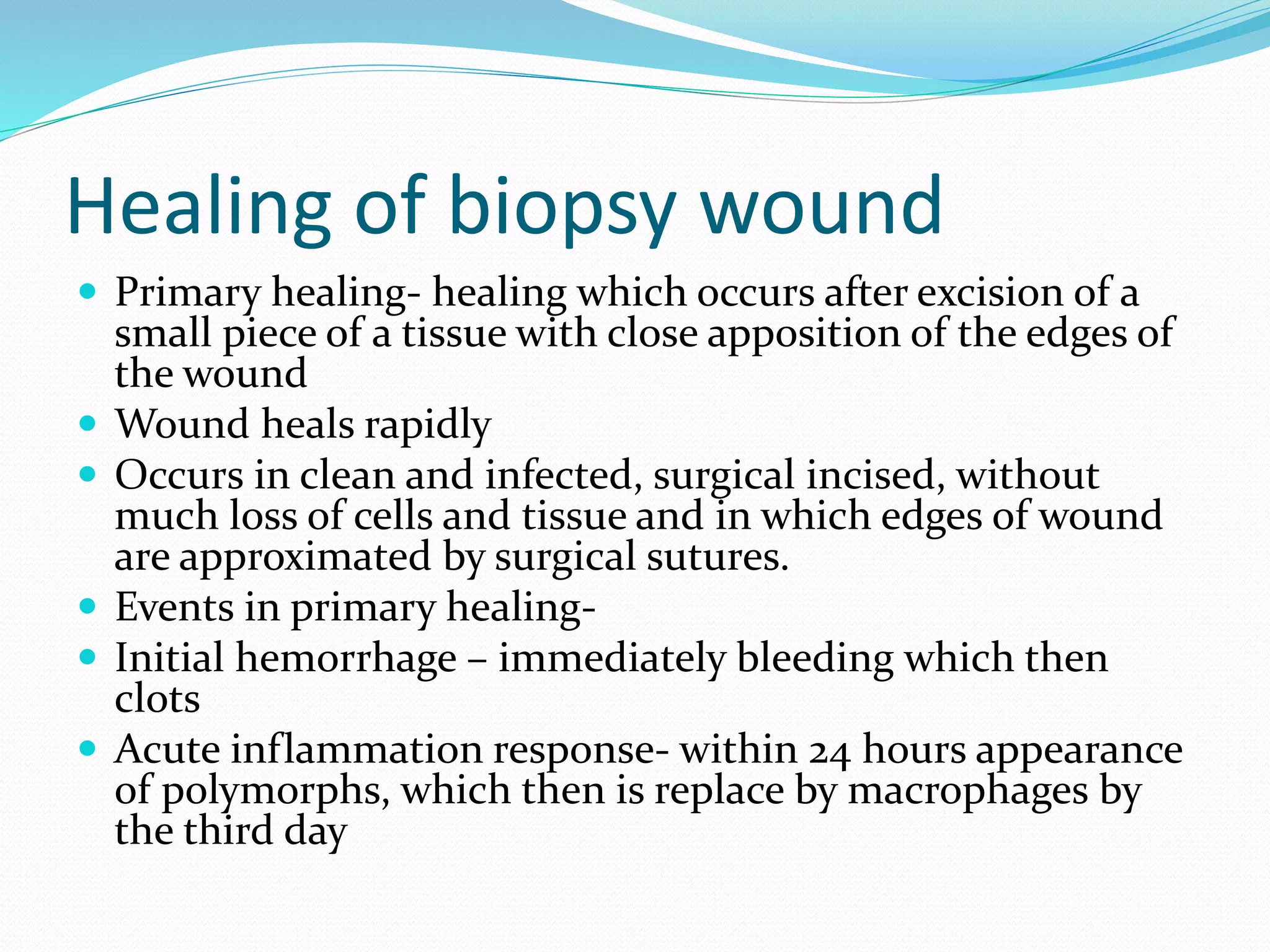 Healing of oral wounds | PPTX