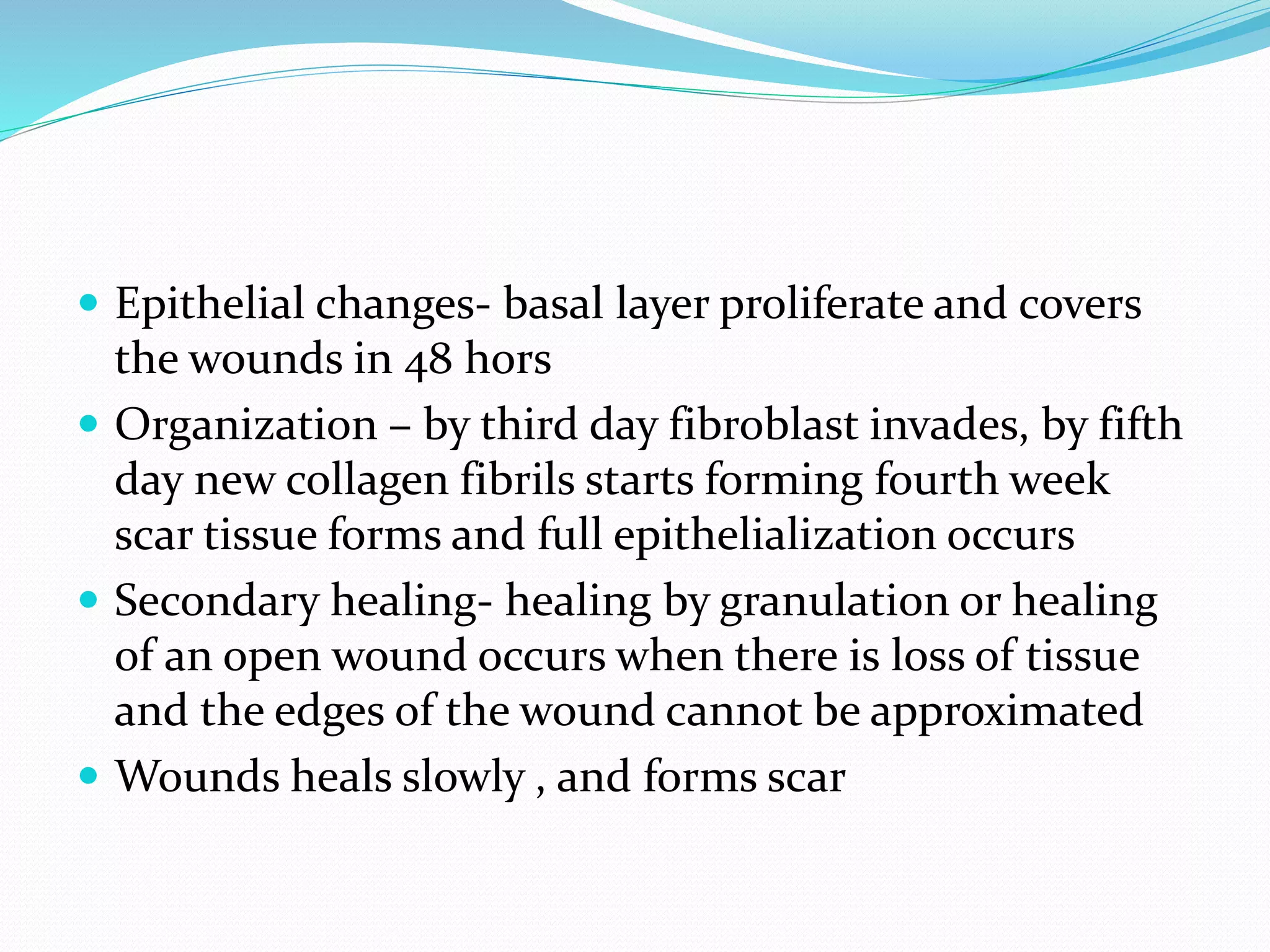 Healing of oral wounds | PPTX